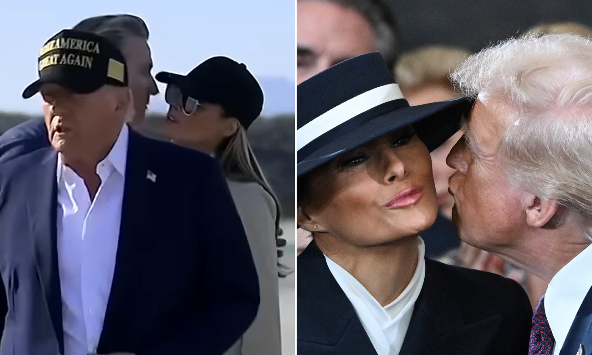 Melania Trump's interaction with Gavin Newsom sparks wild speculation