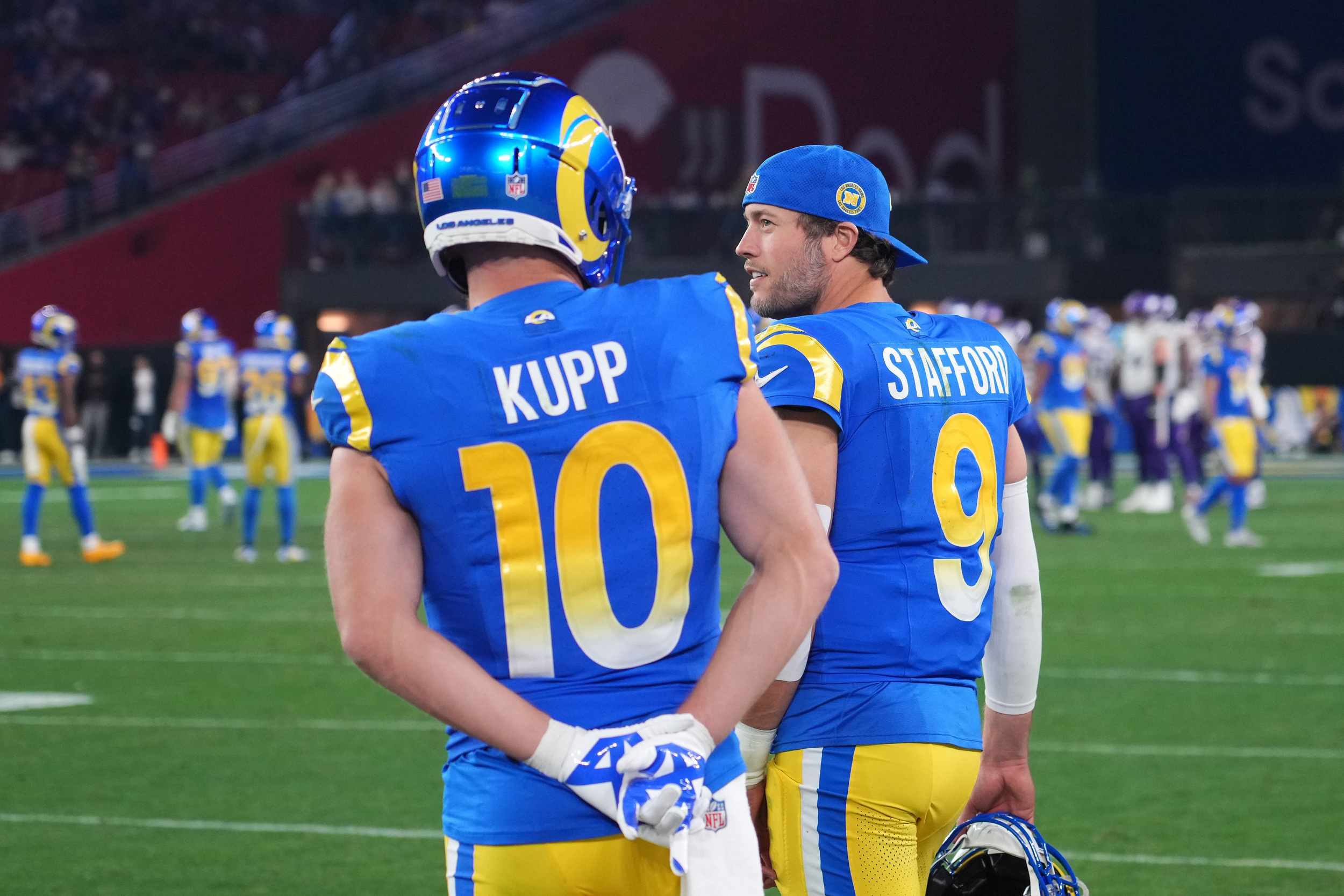 Future remains uncertain for Rams QB Matthew Stafford, WR Cooper Kupp