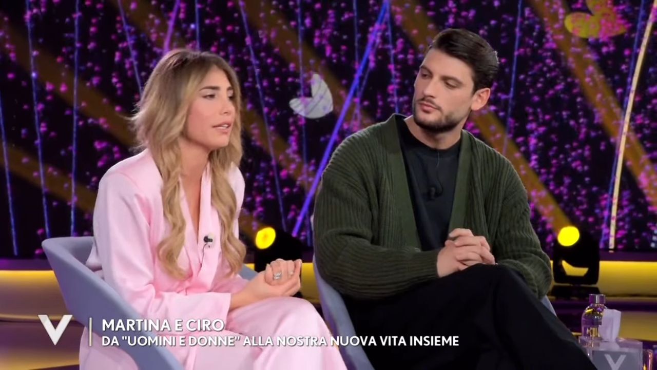 Ciro e Martina a Verissimo dopo la scelta a Uomini e Donne: “C’è una cosa che mi spaventa”