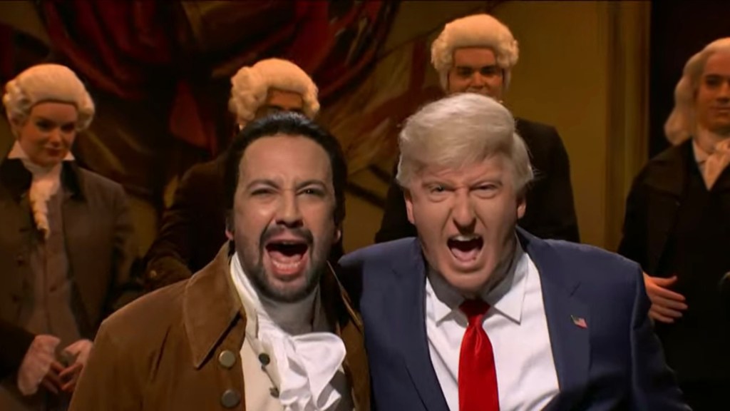 Lin-Manuel Miranda reprises ‘Hamilton’ role for ‘SNL’ cold open — as ...