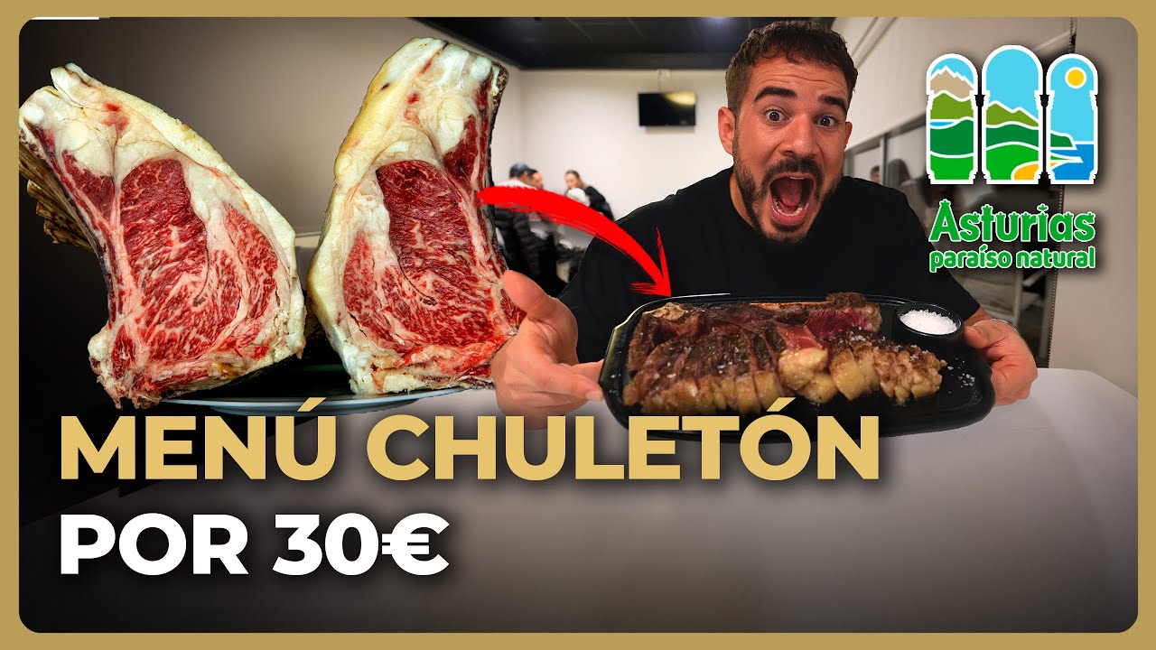 ¡Descubrí un INCREÍBLE MENÚ en ASTURIAS con CECINA y CHULETÓN!