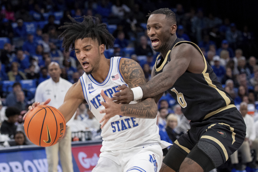 Haggerty and Dainja lead No. 24 Memphis to a 100-77 victory over UAB