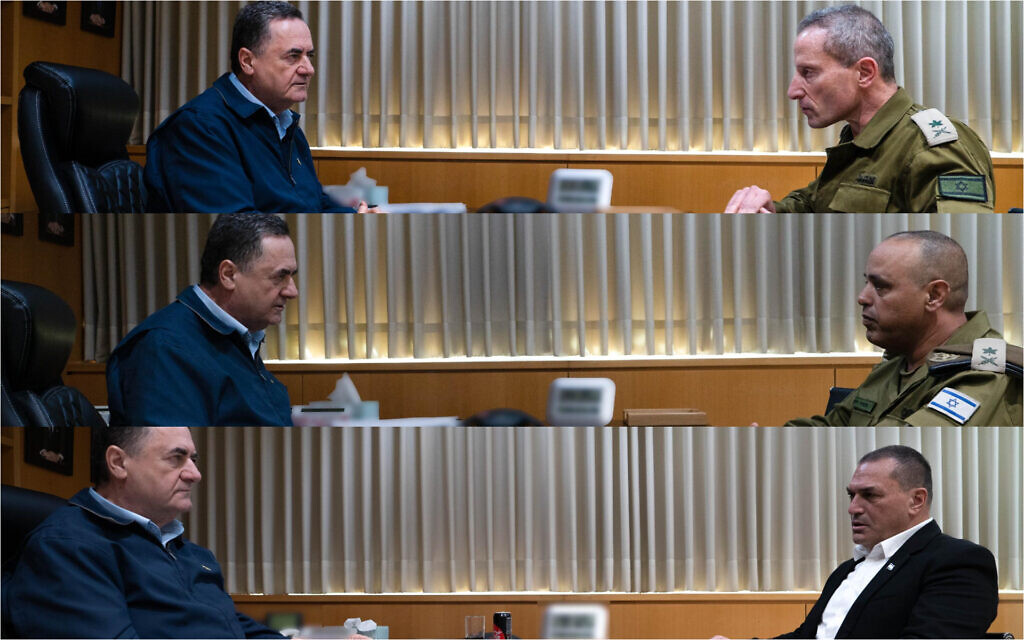 Katz interviews three senior generals for IDF chief position