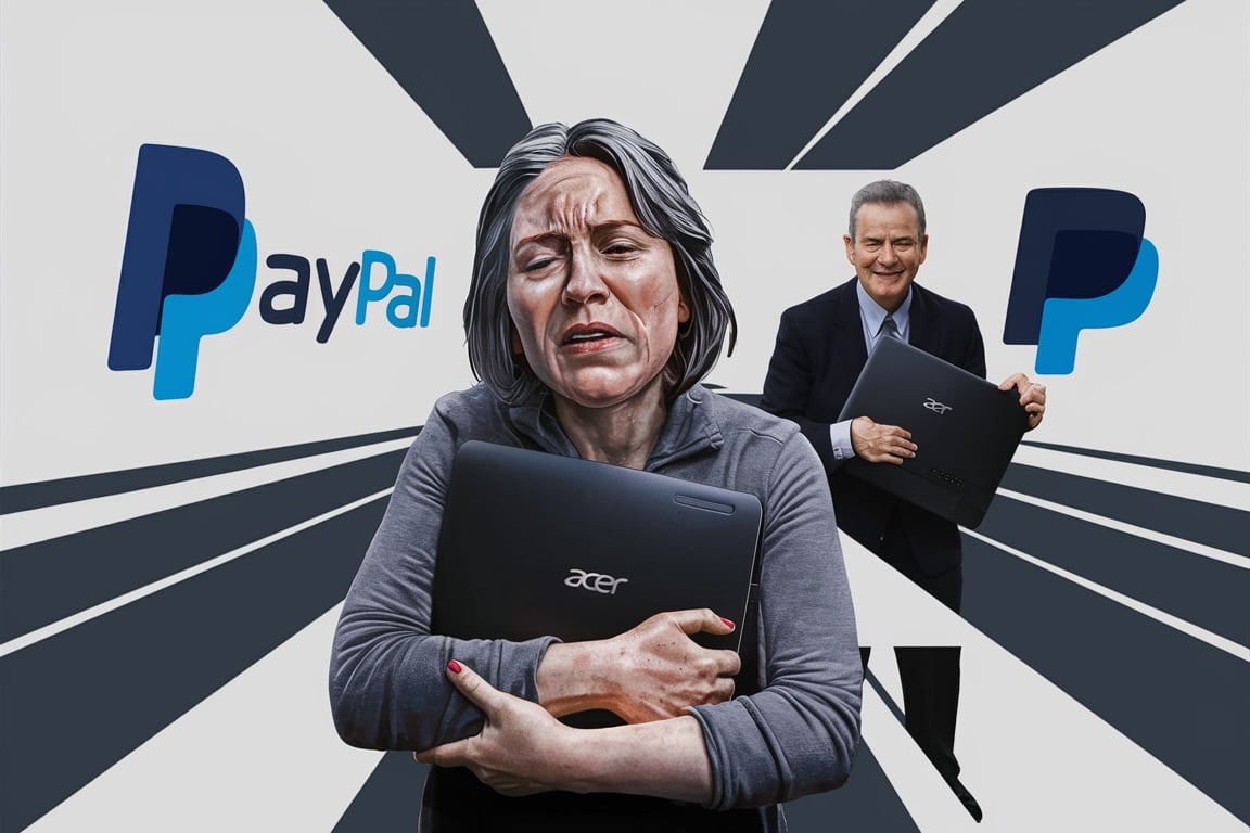 PayPal problem: I have a broken Acer Chromebook -- but no refund!