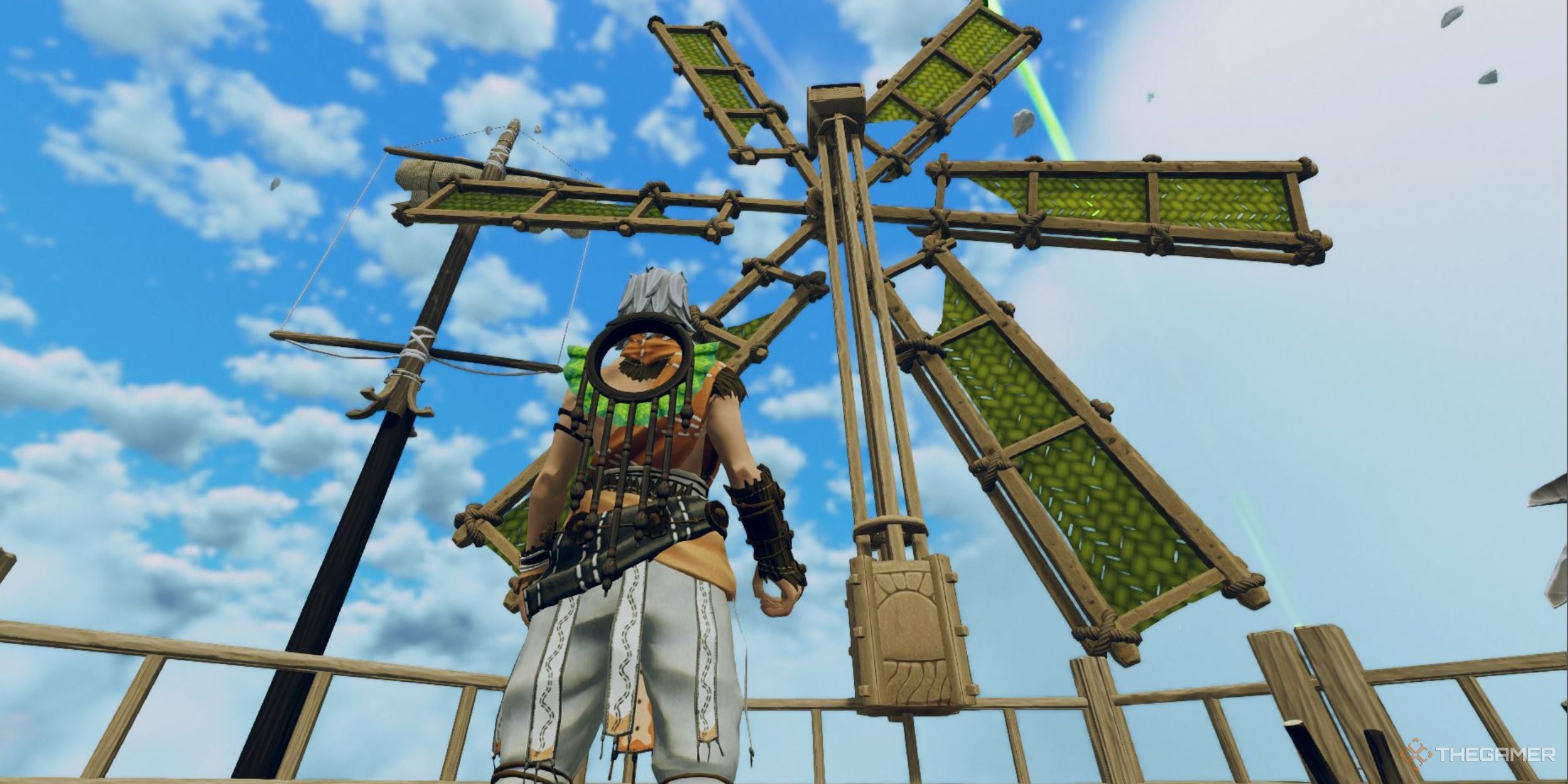 How Do You Get The Windmill To Work In Aloft