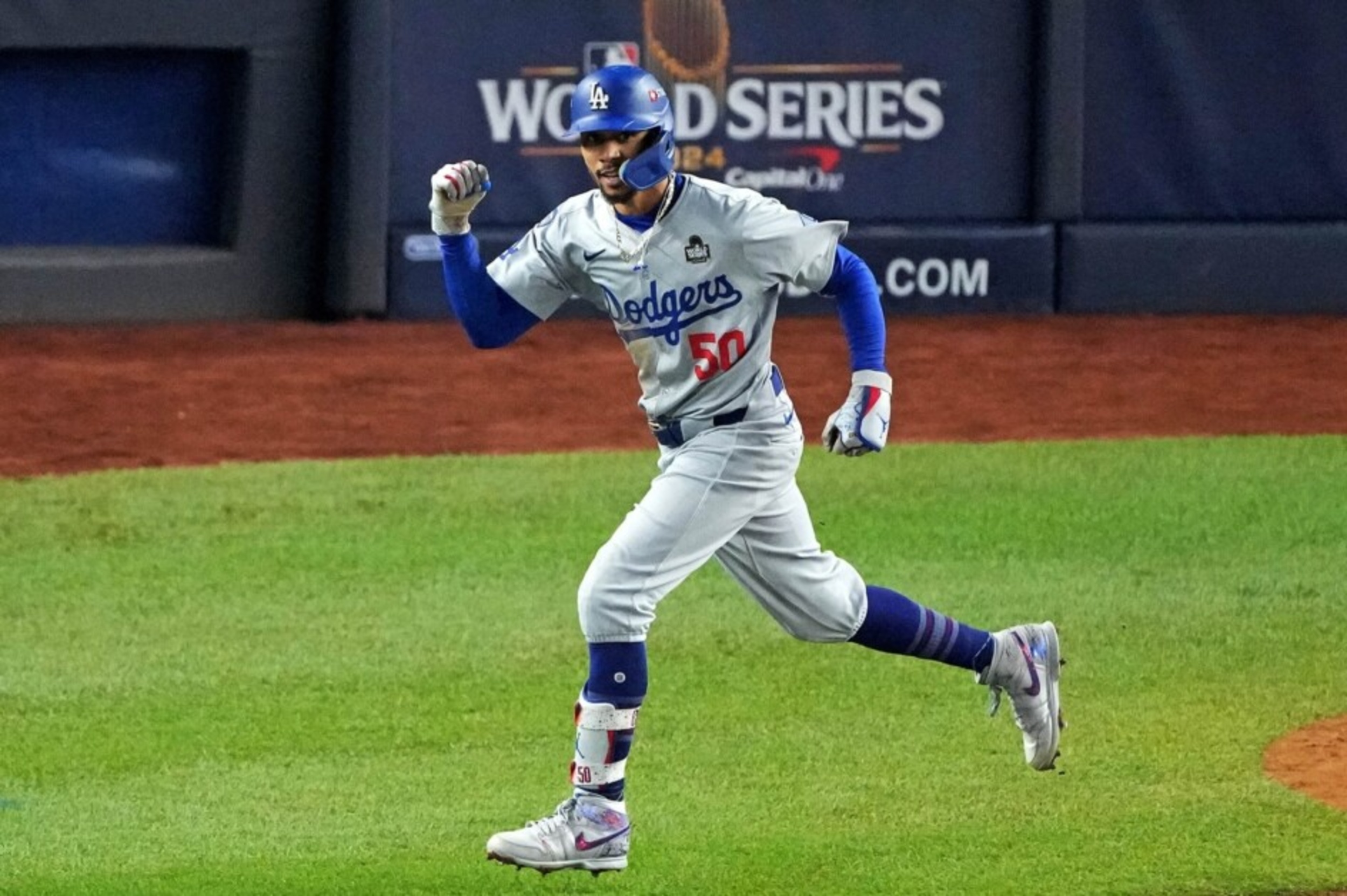 Mookie Betts Wins 2024 Babe Ruth Postseason MVP Award