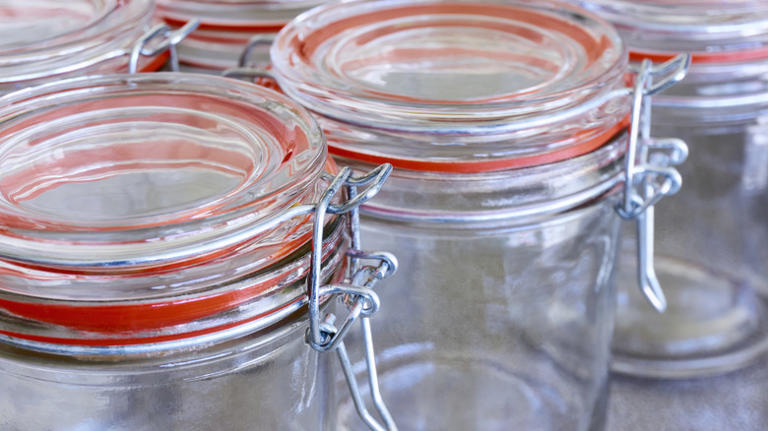 Turn Old Jars Into A Portable Household Storage Solution With A Simple ...