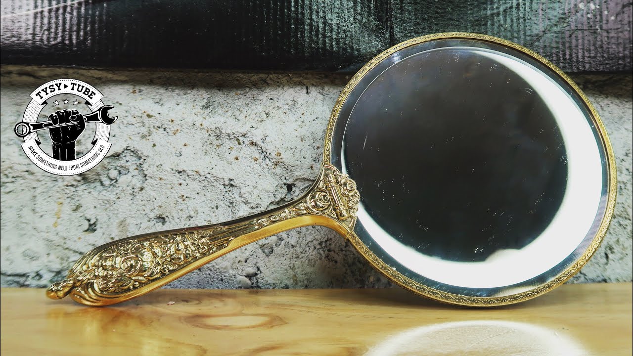Rusted inside, Hand Mirror Restoration