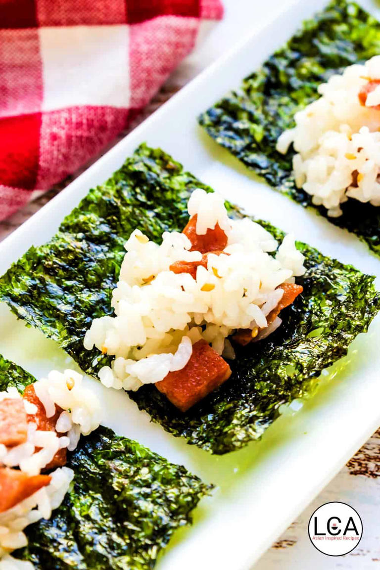 Spam Seaweed Wrap – Ready in Just 5 Minutes!
