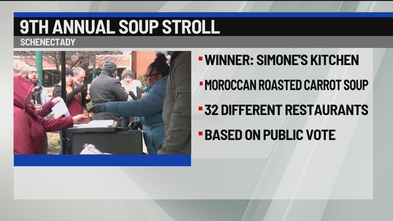 9th annual Schenectady Soup Stroll winners announced