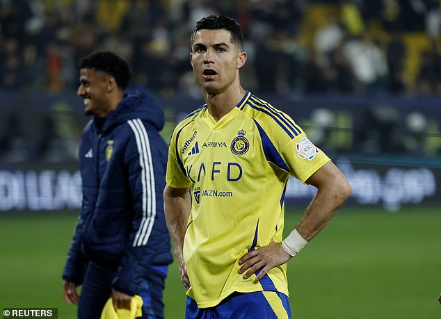 Cristiano Ronaldo nets his 20th goal of the season for Al-Nassr - just ...