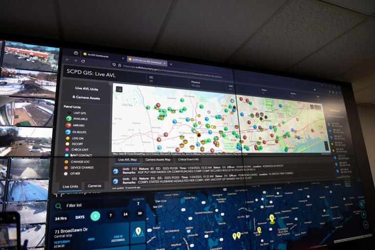 Suffolk County reveals ‘best and brightest’ crime analysis center as ...