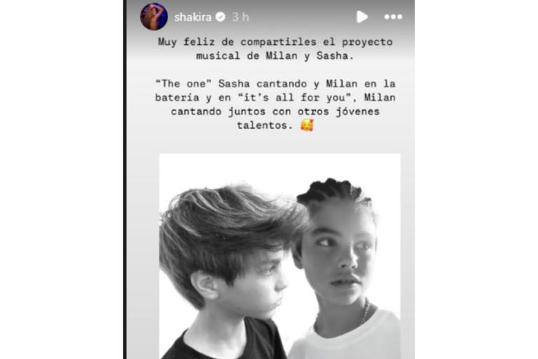 Los hijos de Shakira sorprenden con su proyecto musical: escucha el álbum aquí