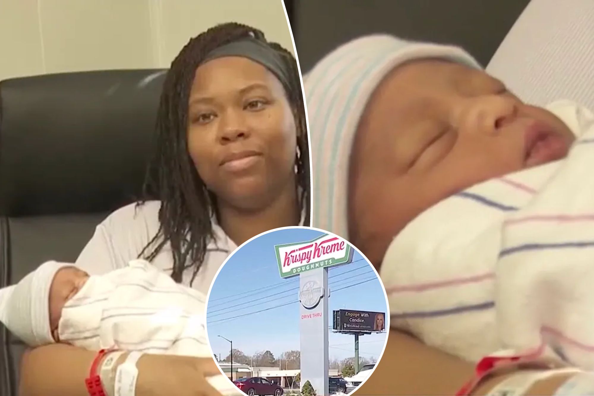 Baby born at Krispy Kreme gets sweet treatment from donut chain: ‘It is ...
