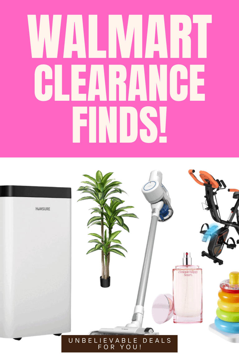 What's on Sale at Walmart's Clearance - Find Walmart Deep Discounts Here