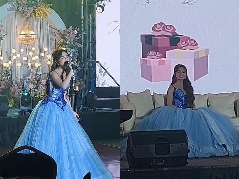 Ashley Sarmiento is a stunner in her 18th debut party