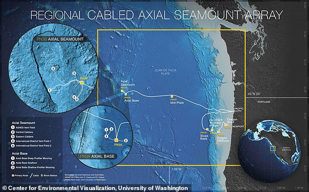 Mile-wide volcano set to erupt off the West Coast this year