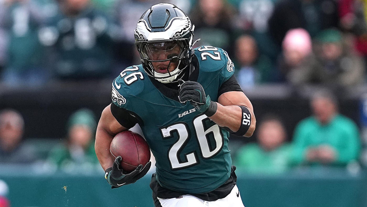 2025 All-NFC playoff team: Eagles' Saquon Barkley, Commanders' Jayden ...