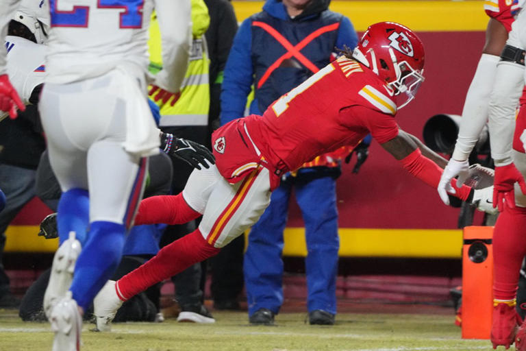 Chiefs’ Xavier Worthy gets Bills revenge after NFL draft trade