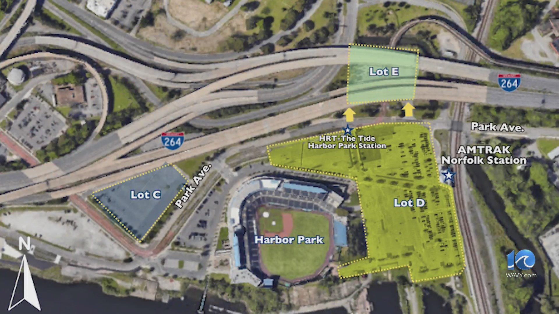 City of Norfolk to permanently close Harbor Park parking lot for casino ...
