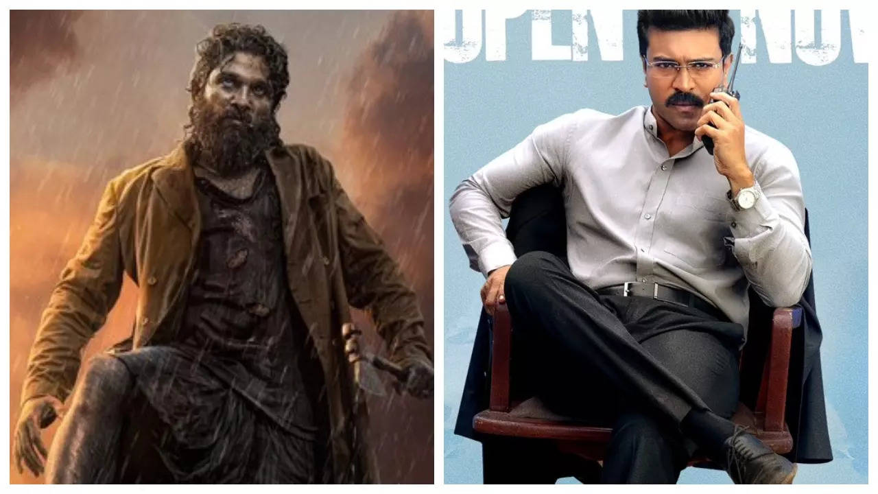 Allu Arjun's 'Pushpa 2' OUTPERFORMS Ram Charan's 'Game Changer' at the ...