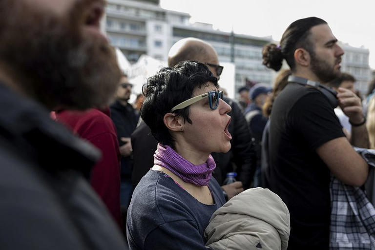 Protesters in Greece demand answers two years after 57 killed in Tempi ...