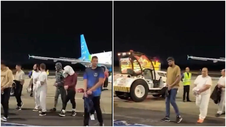 'No Food, No Water': How Brazilians 'Handcuffed' And Deported From US ...