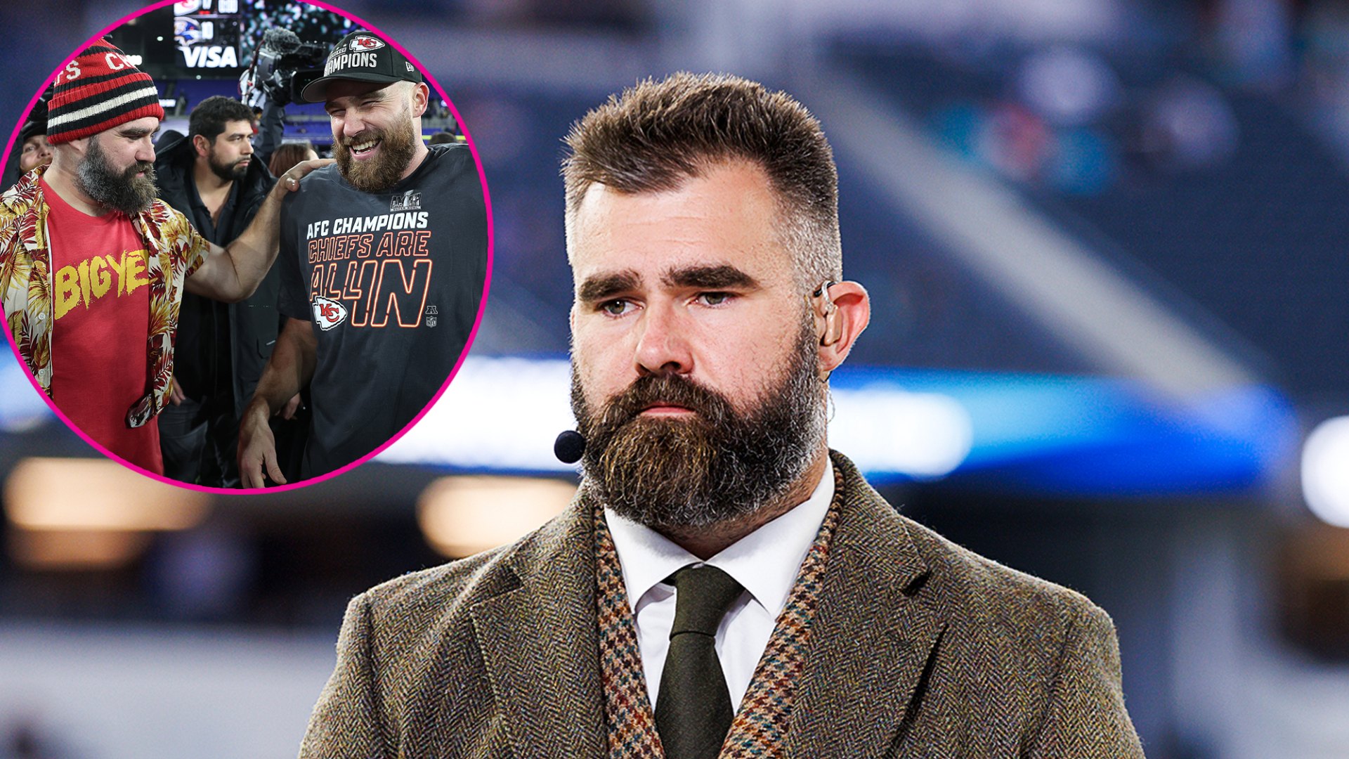 Jason Kelce Is 'Still' Figuring Out How to Attend Both NFC, AFC Title Games