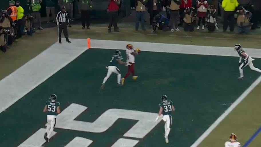 Refs Miss Obvious Penalty on Commanders Two-Point Conversion During NFC ...