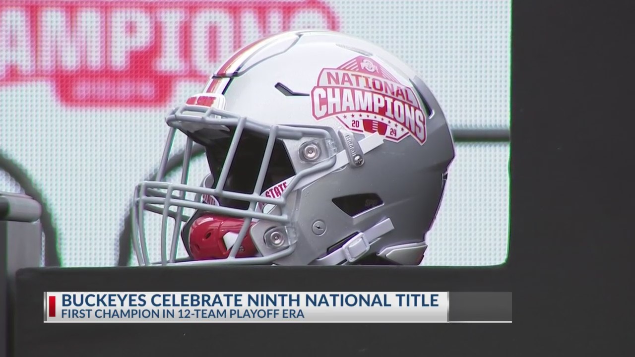 Students, fans celebrate Ohio State University national championship