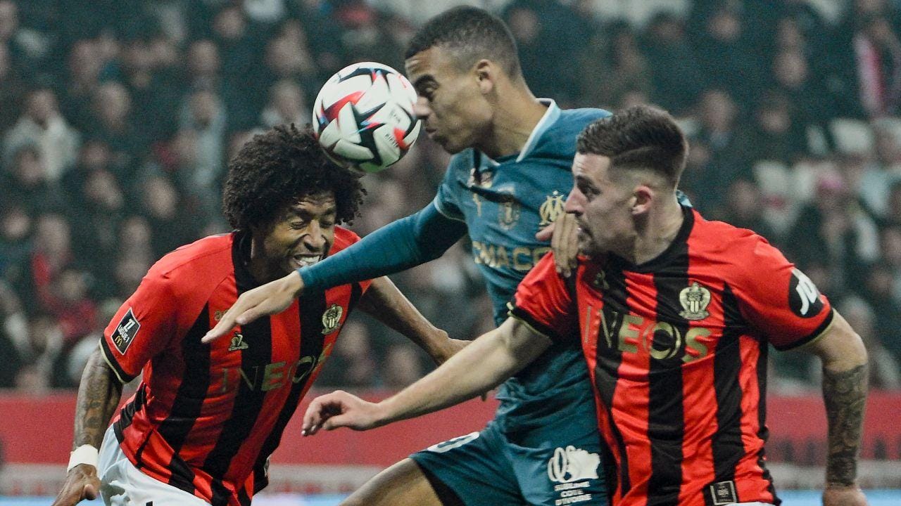 VÍDEO: Marselha escorrega com o Nice e vê PSG afastar-se