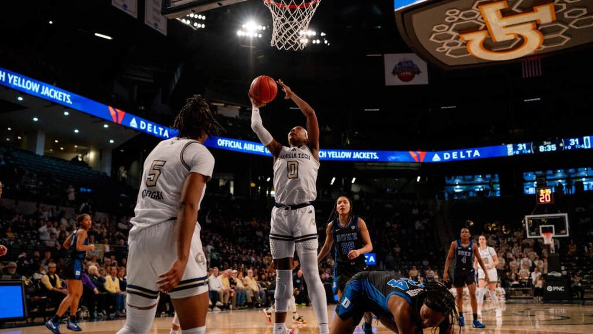 #18 Georgia Tech WBB can’t get past #14 Duke defense, lose 55-50