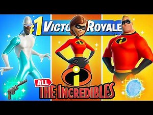 Winning With *EVERY* Incredibles BOSS Skin!