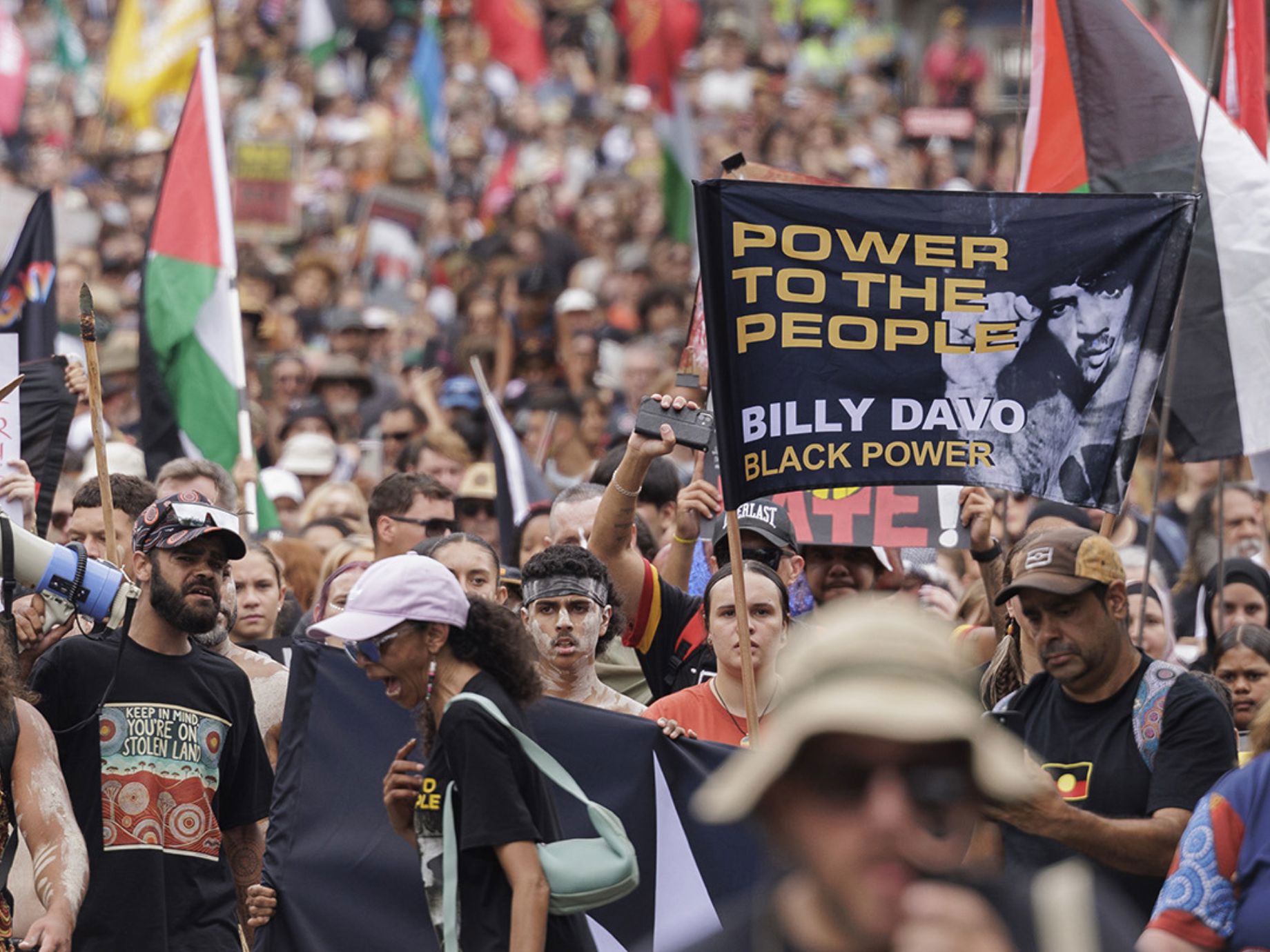 Tens of thousands join 'Invasion Day' rallies across the country