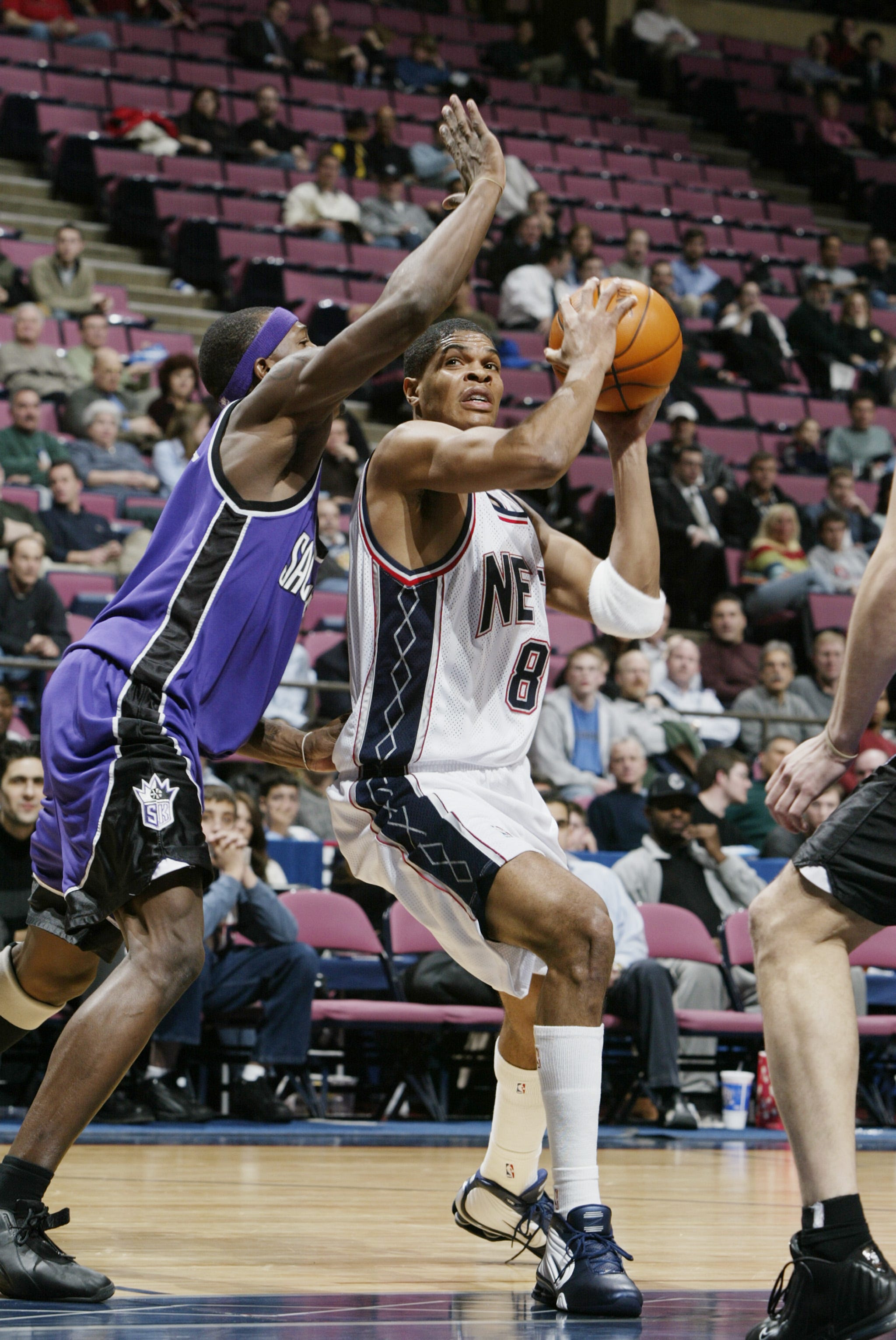 Brooklyn Nets jersey history No. 8 - Tamar Slay (2002-04)