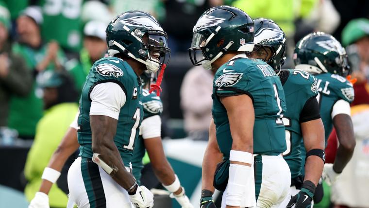 Most points in an NFL playoff game: Eagles make conference championship ...