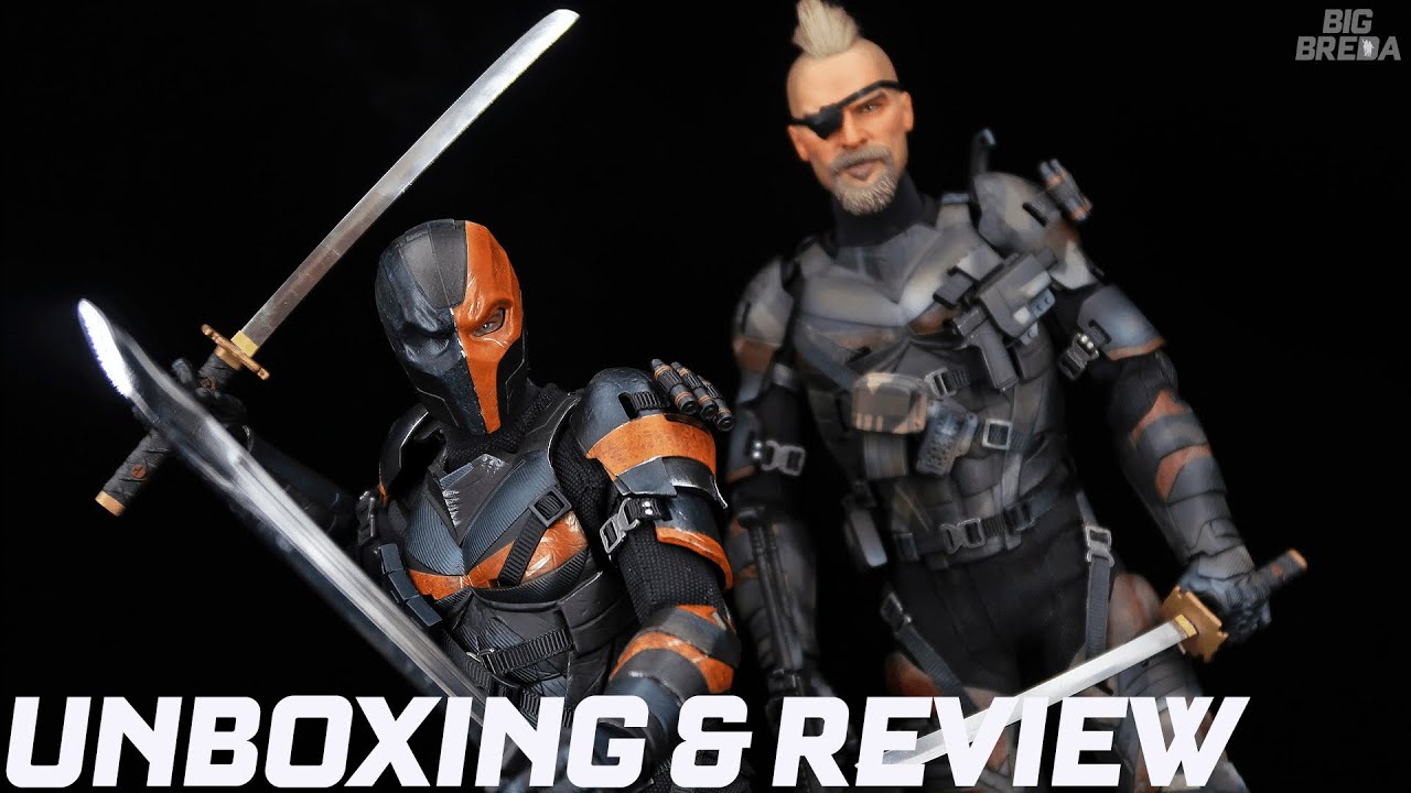 Deathstroke DC 1/6 Scale figure FlashPoint DeathKnell Unboxing and Review