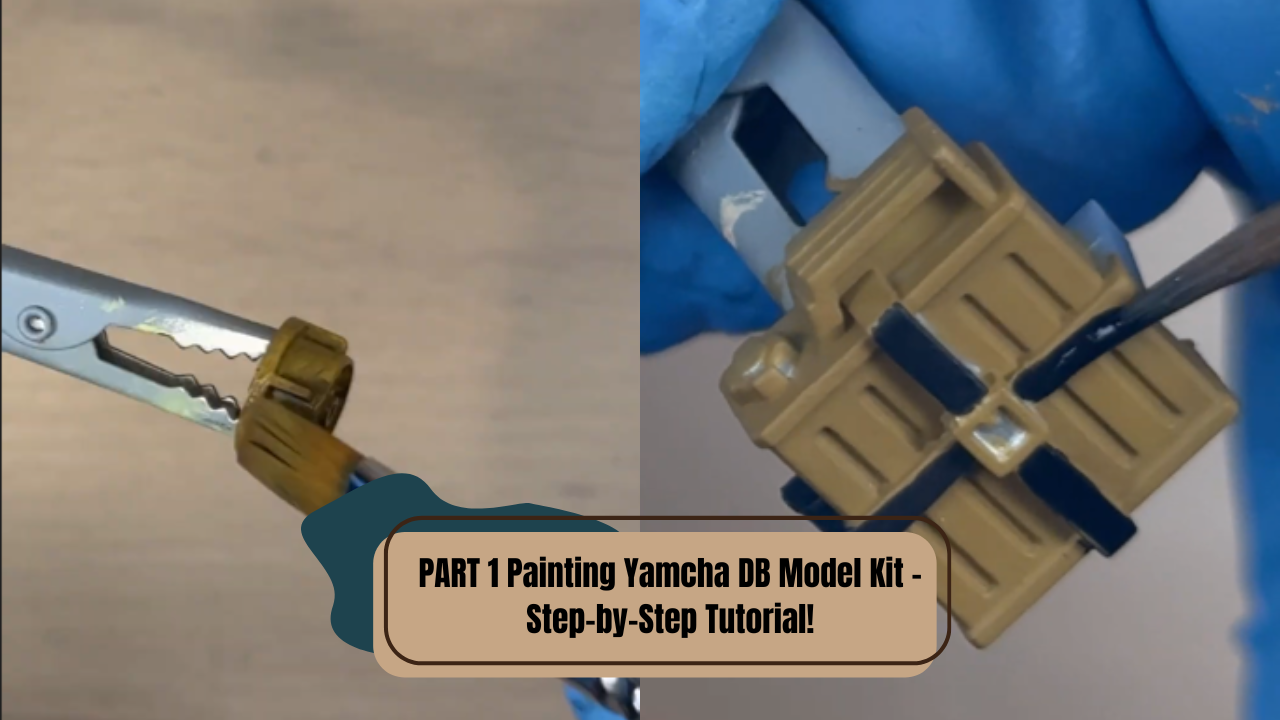 PART 1 Painting Yamcha DB Model Kit - Step-by-Step Tutorial!