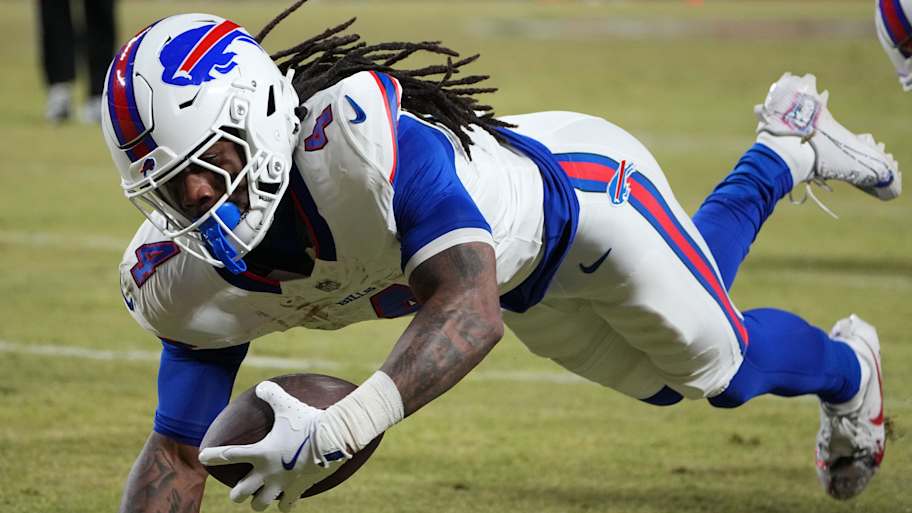 James Cook's leaping touchdown marks Bills' dominant rushing attack, re ...