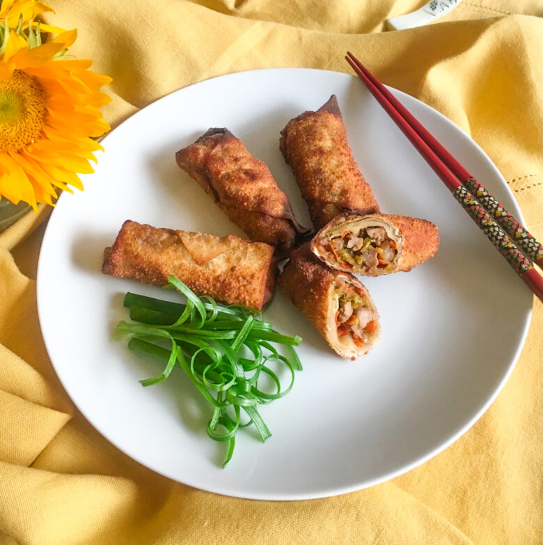 Egg rolls - weekend fun!