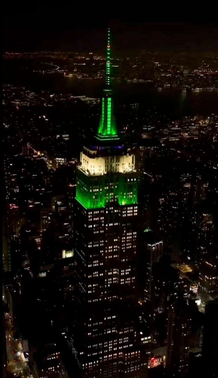 Empire State Building lights up in Eagles colors again — learning nothing from 2023 embarrassment