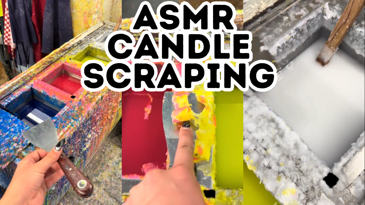 ASMR Mini Scrape with GSY Candles
