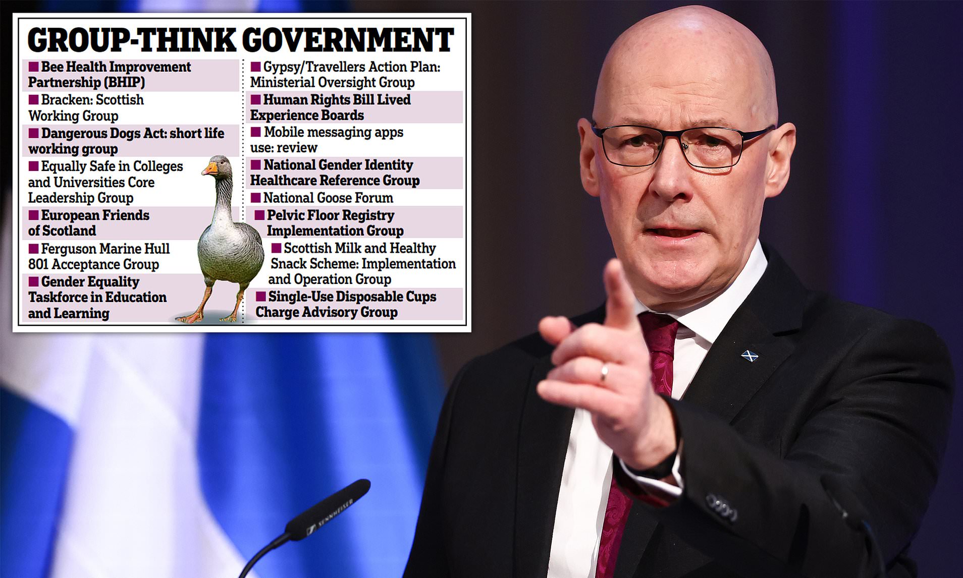 Fury as Scottish Government launch almost 300 costly talking shops