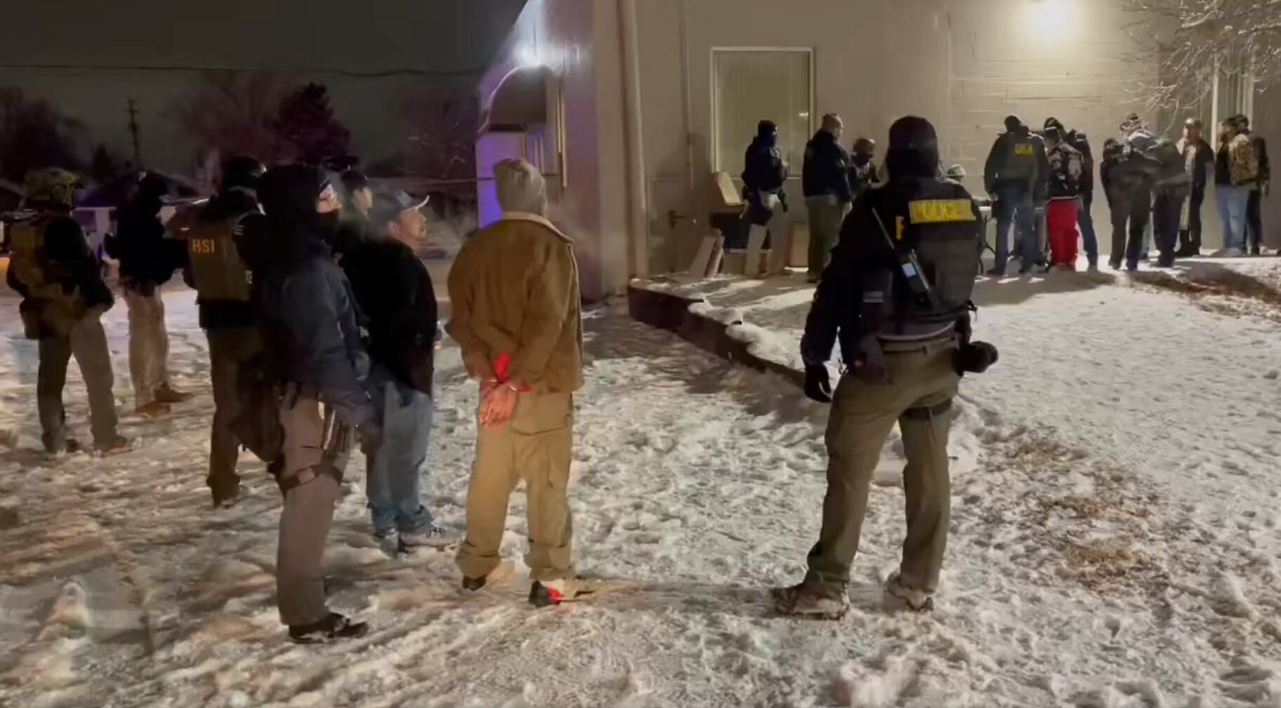 Nearly 50 people in ICE custody following a raid in Adams County