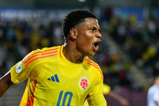 ¿Quién es Óscar Perea, el jugador de Colombia Sub-20 mejor valorado?