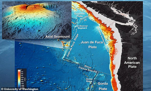 Mile-wide volcano set to erupt off the West Coast this year