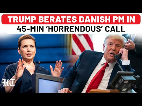 Danish PM Faces Trump's Wrath Over Greenland: What Happened During 45 ...
