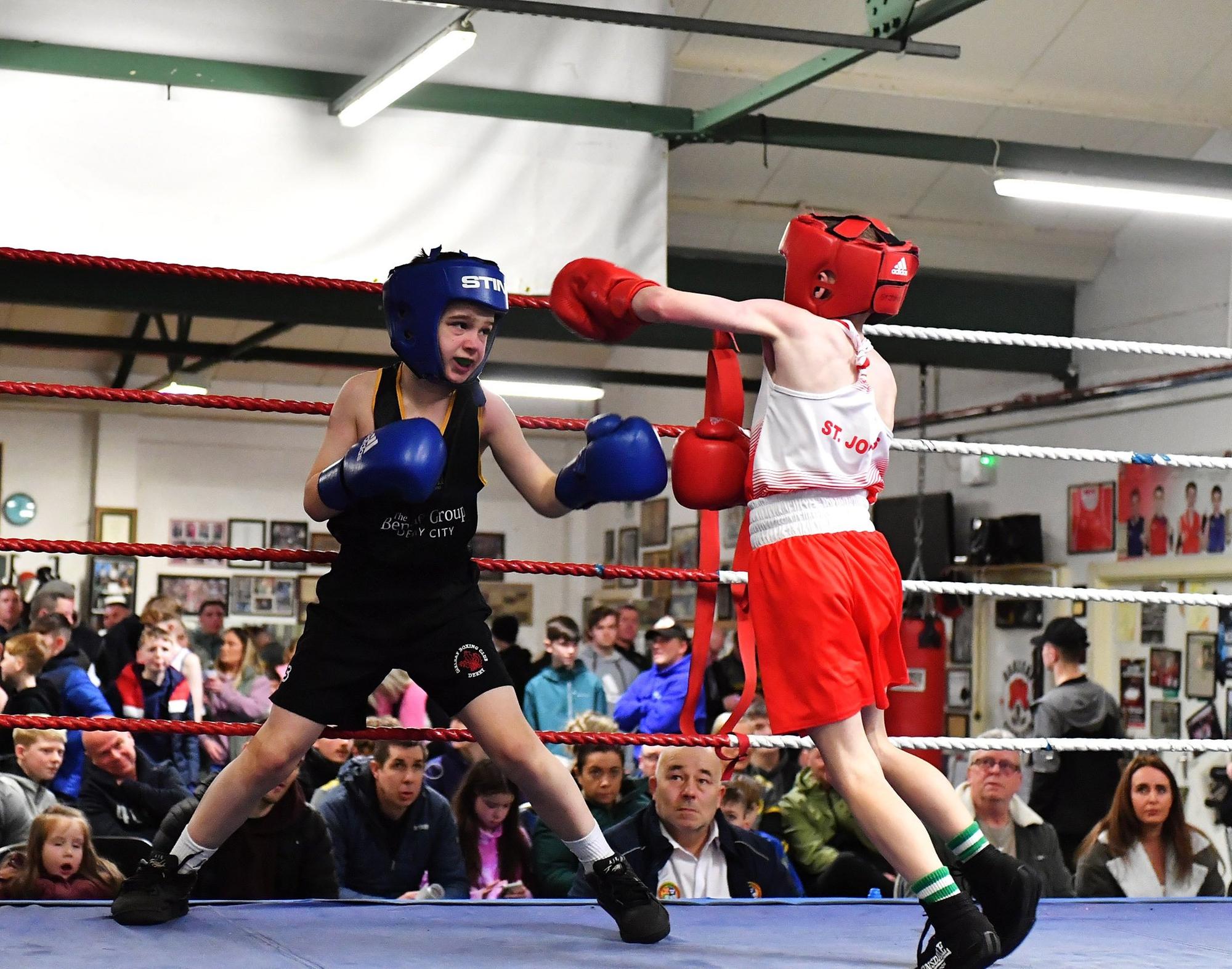 14 knockout shots from County Derry Boxing Championships at Oakleaf ABC
