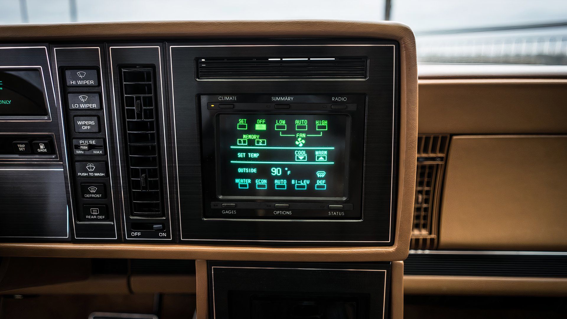 The First Car With A Touchscreen Display Is Older Than You Think
