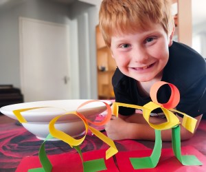 Wobbly man – fun paper craft